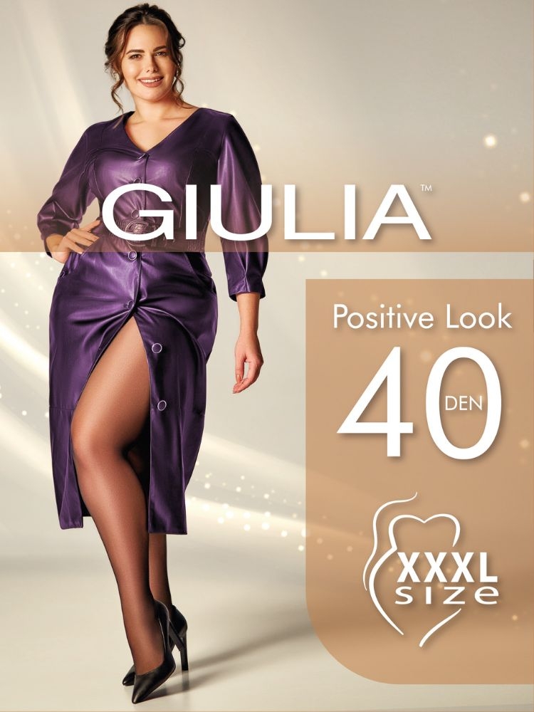 Semi Opaque Plus Size Tights | Giulia | The Tight Spot